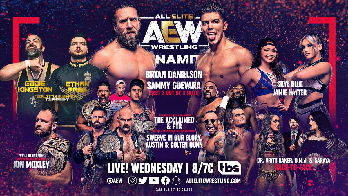 AEW Dynamite November 9 2022 Falls Count Anywhere AEW Dynamite November 9 2022 Falls Count Anywhere