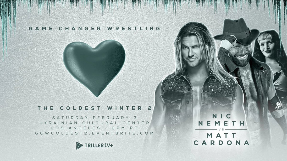 GCW The Coldest Winter 2 - February 3, 2024 - Falls Count Anywhere