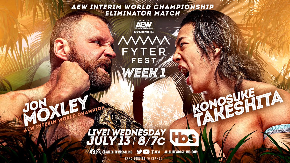 AEW Dynamite - Fyter Fest 2022 - Week 1 - Falls Count Anywhere