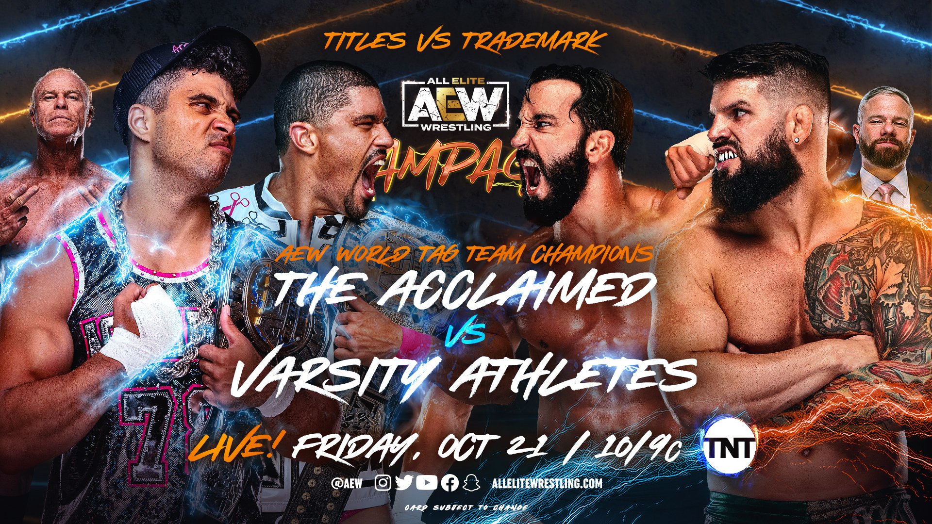 AEW Rampage - October 21, 2022 - Falls Count Anywhere AEW Rampage - October 21, 2022 - Falls Count Anywhere