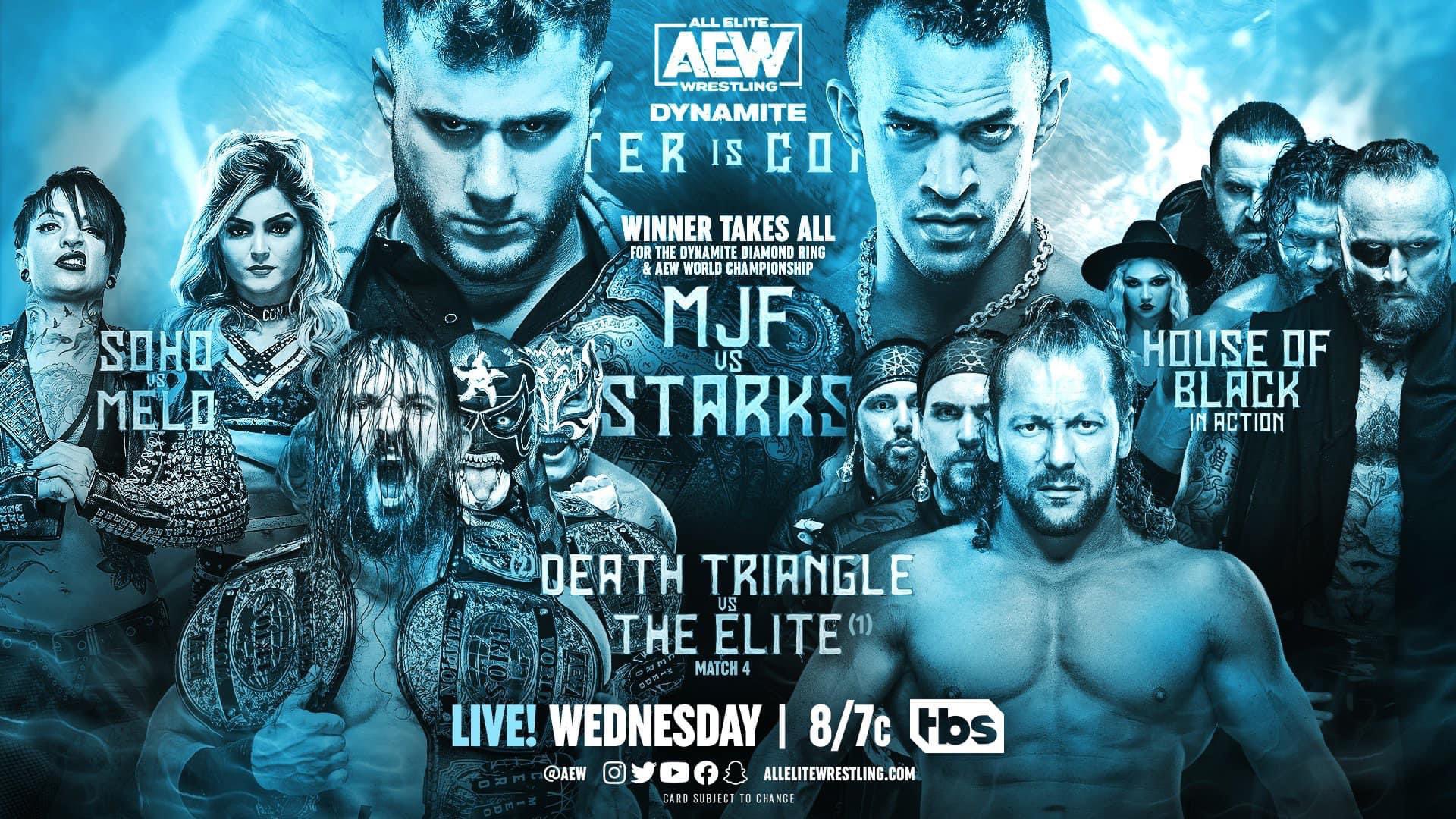 AEW Dynamite - Winter is Coming 2022 - Falls Count Anywhere AEW Dynamite - Winter is Coming 2022 - Falls Count Anywhere