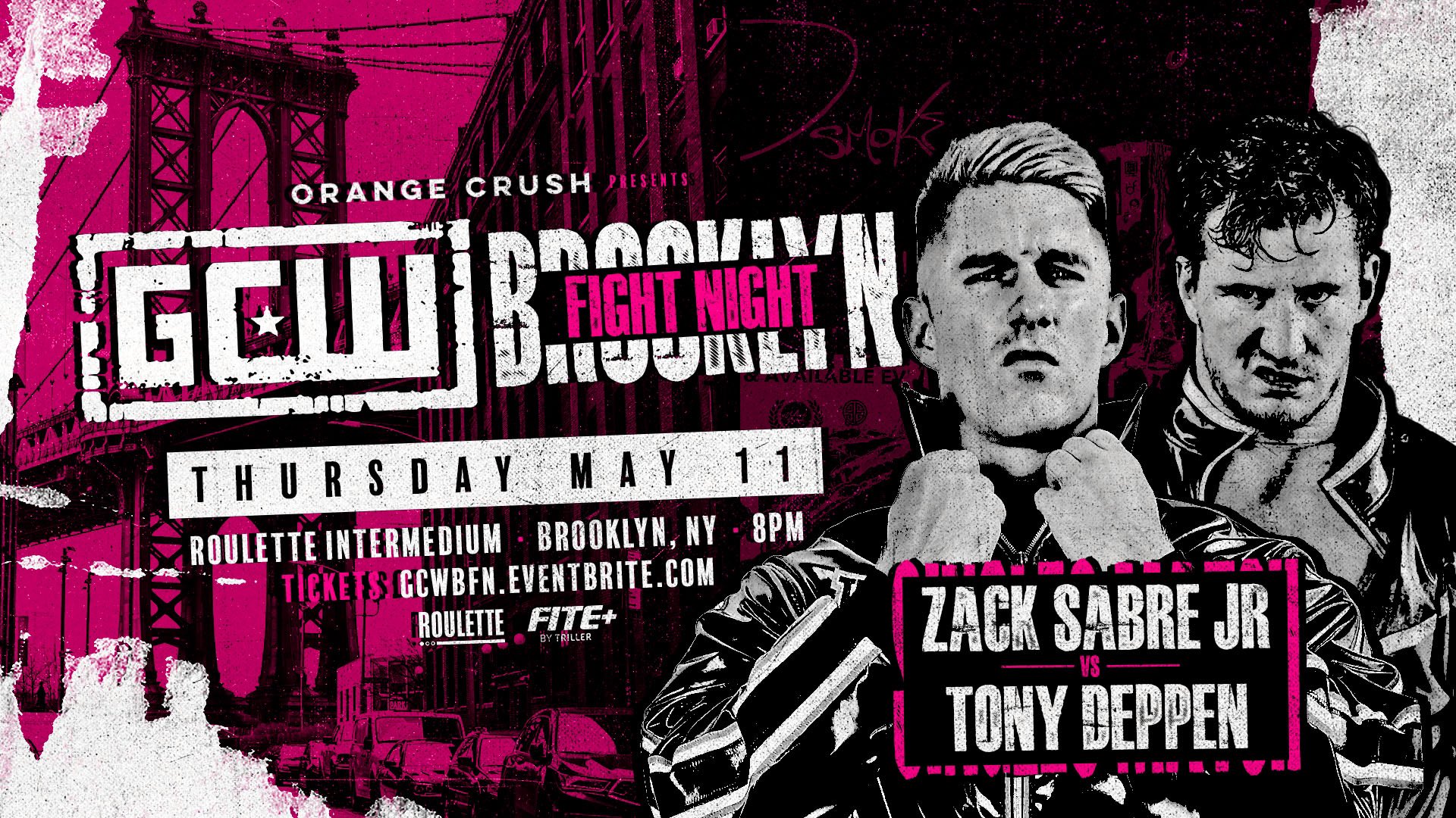 GCW Fight Night Brooklyn - May 11, 2023 - Falls Count Anywhere