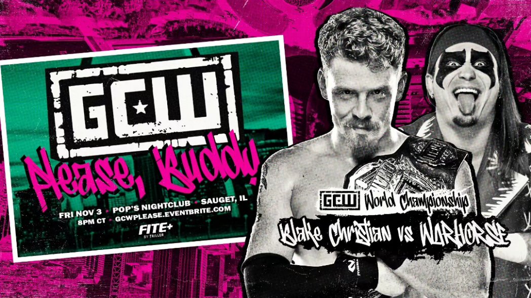 GCW Please Buddy - November 3, 2023 - Falls Count Anywhere