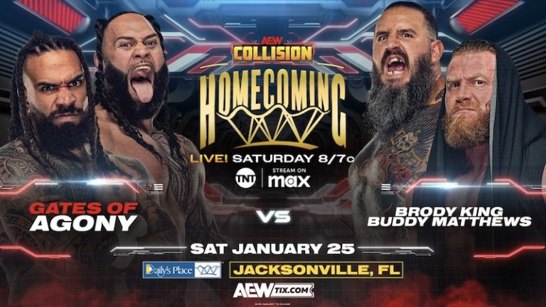 AEW Collision - January 25, 2025 - Falls Count Anywhere